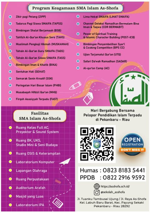 Sekolah Para Juara - As-Shofa